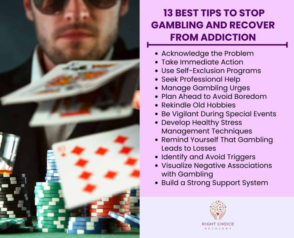 How to Stop Gambling: 13 Best Tips to Recover from a Gambling Addiction ...