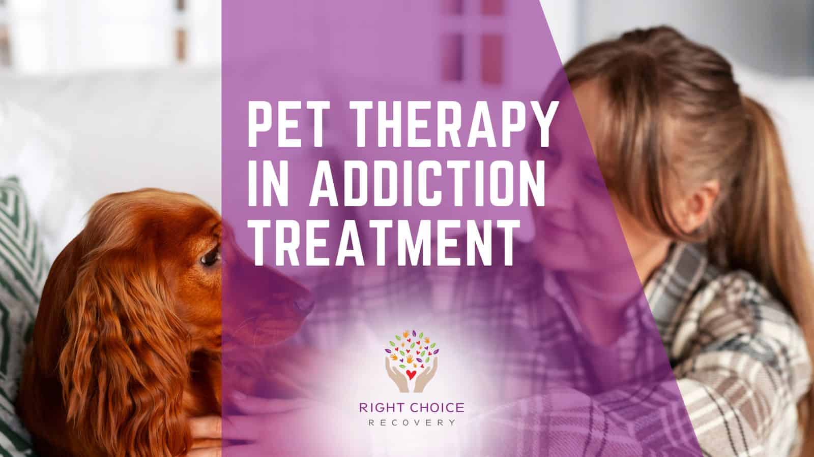 Pet Therapy in Addiction Treatment - Right Choice Recovery