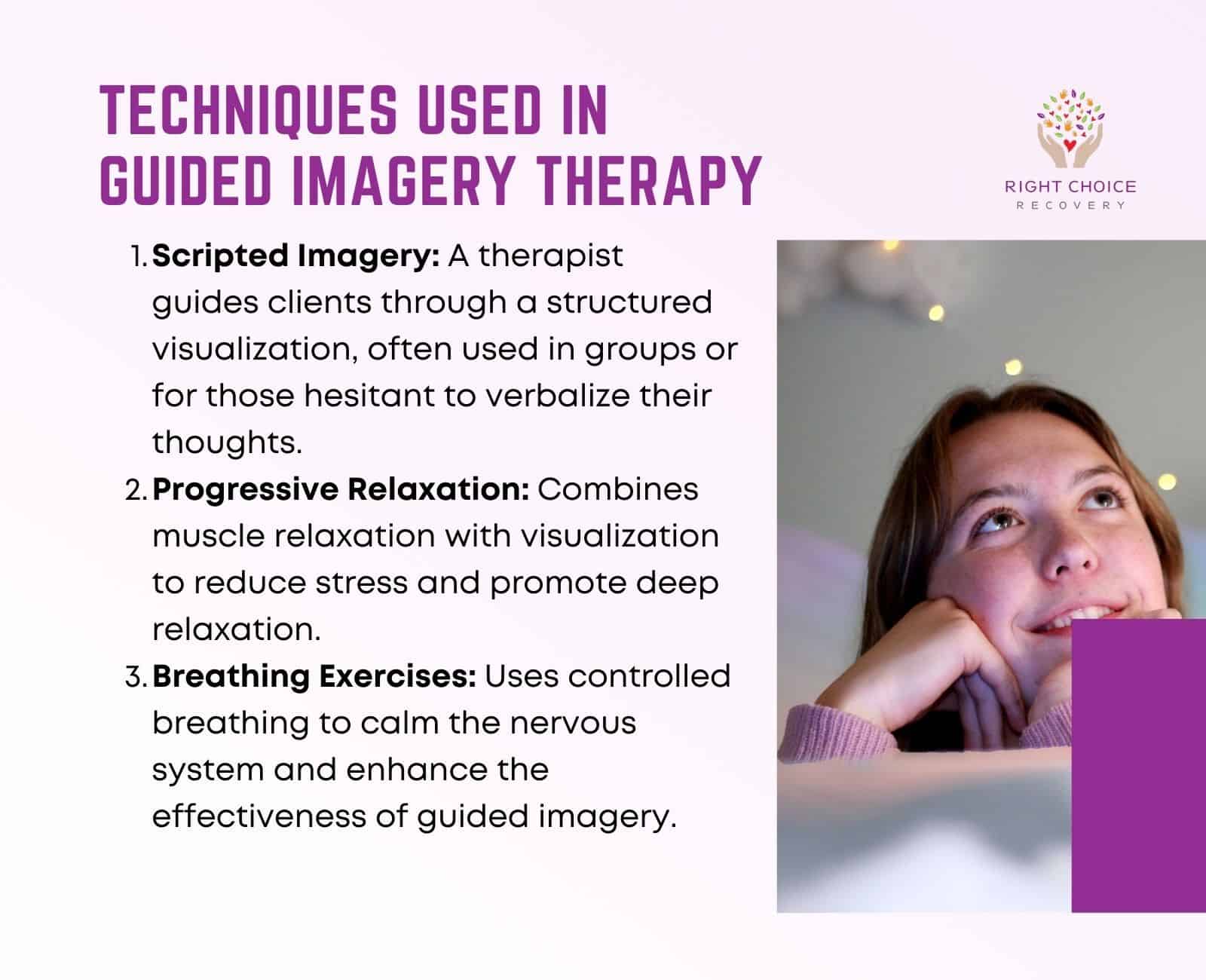 Guided Imagery Therapy: Core Principal, Techniques, Benefits, and Application - Right Choice ...
