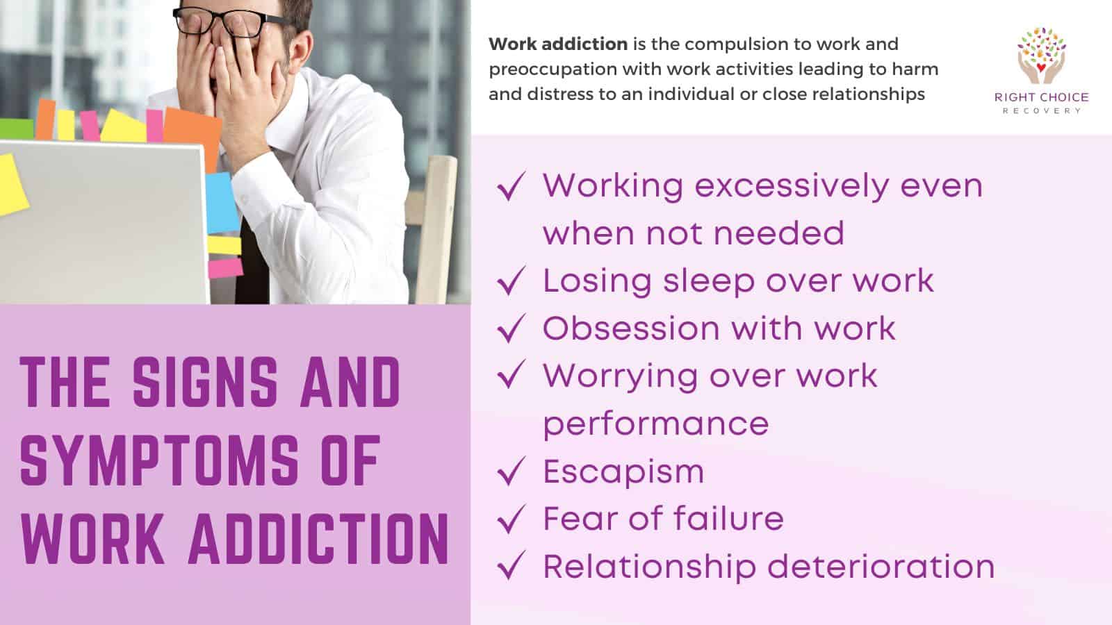 Work Addiction: Symptoms, Causes, Effects, and Treatment
