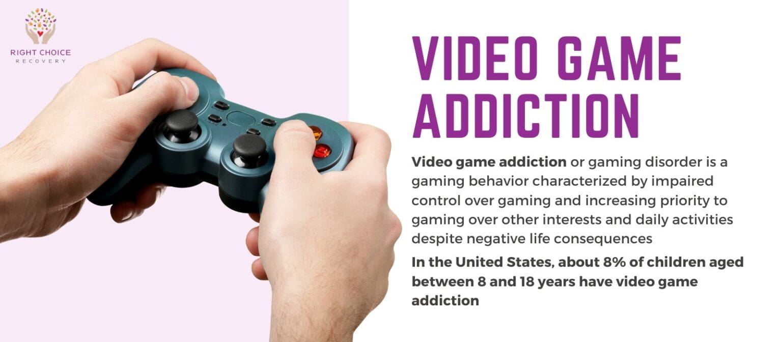 Video Game Addiction: Symptoms, Causes and Treatment